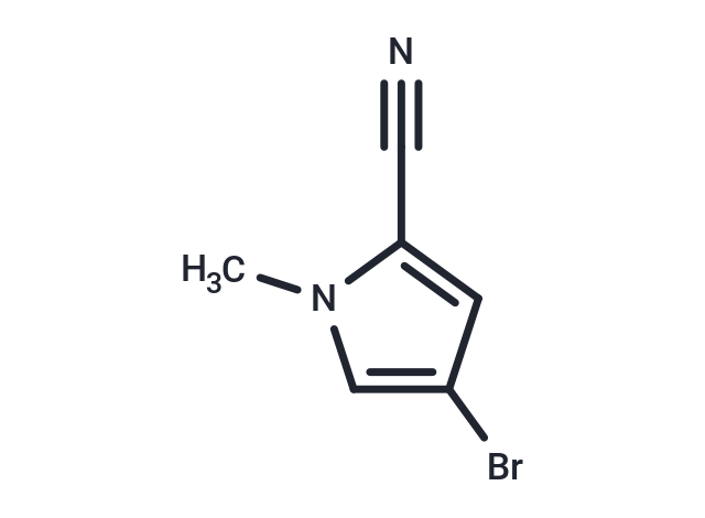 4-Bromo-1-methyl-1H-pyrrole-2-carbonitrile_TargetMol