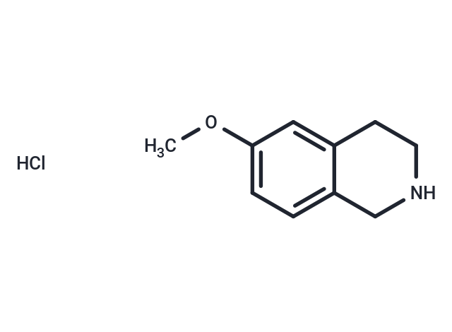6-Methoxy-1,2,3,4-tetrahydroisoquinoline hydrochloride_TargetMol